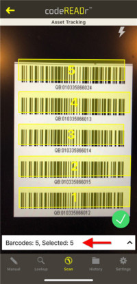 Barcode Scanner Configurations - CodeREADr