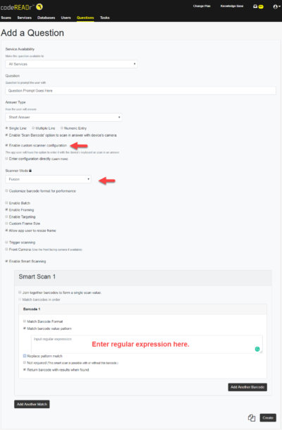 Validate Secondary Barcode Scans and Keyboard Entries