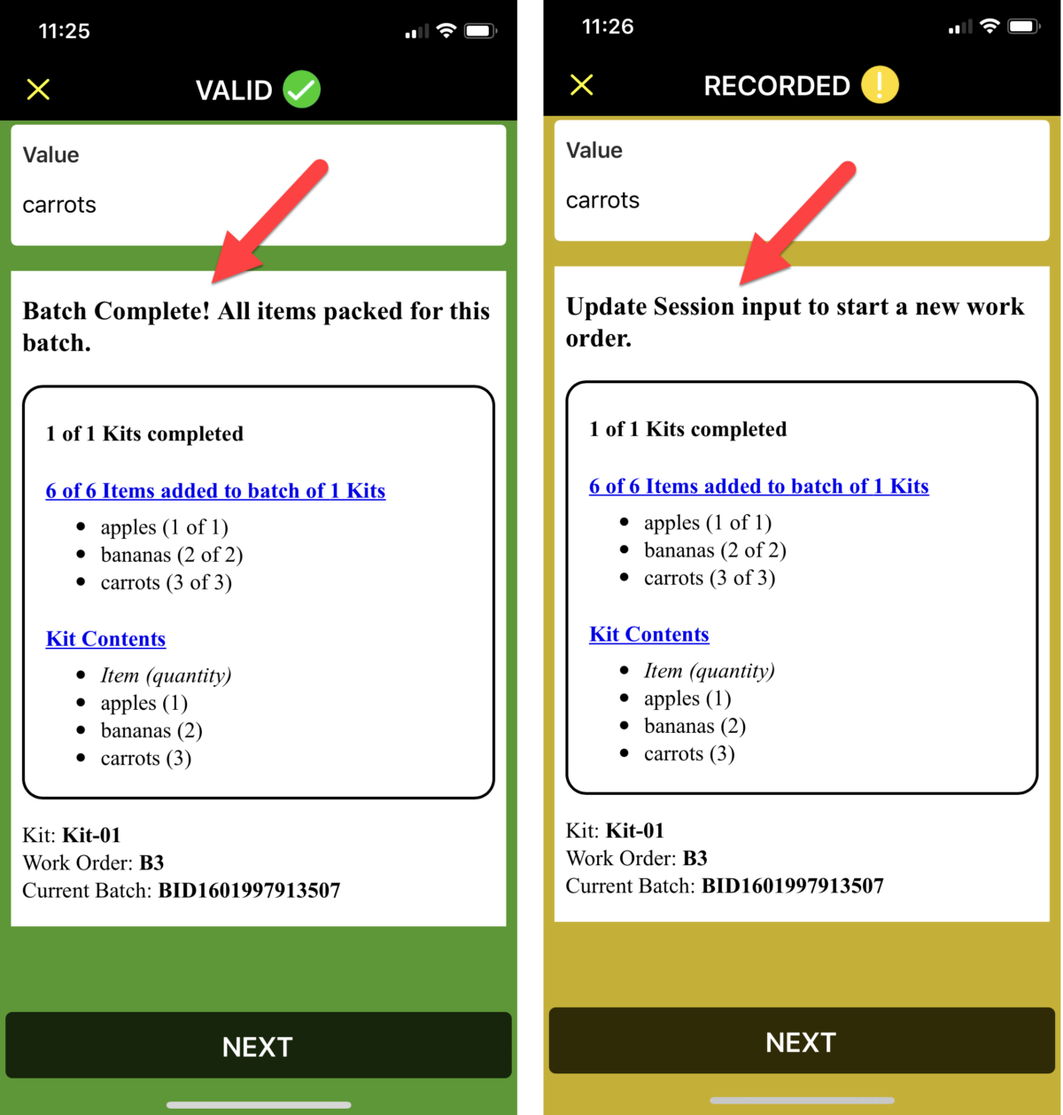 Verify Kit Items and Quantities with a Kitting App - CodeREADr