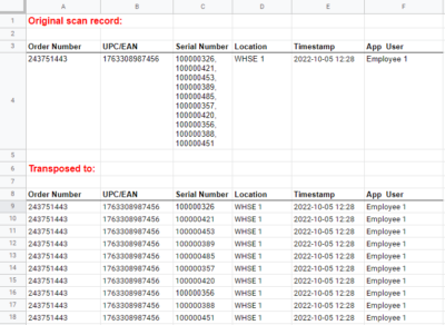 CodeREADr - The Quickest Way to Scan Serial Number Barcodes
