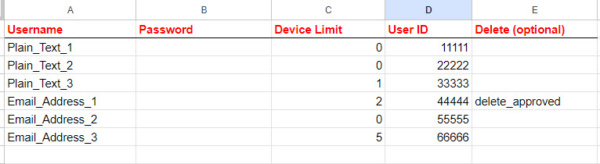 How to create a user for the CodeREADr mobile app